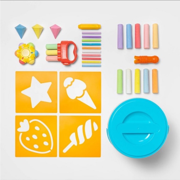 Sun Squad | Toys | Nwt Sun Squad Chalk Bucket Set | Poshmark